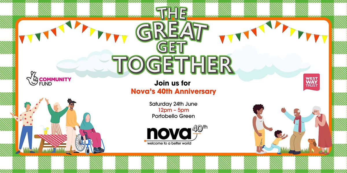 The Great Get Together for Nova at 40, Portobello Green, London, 24 ...