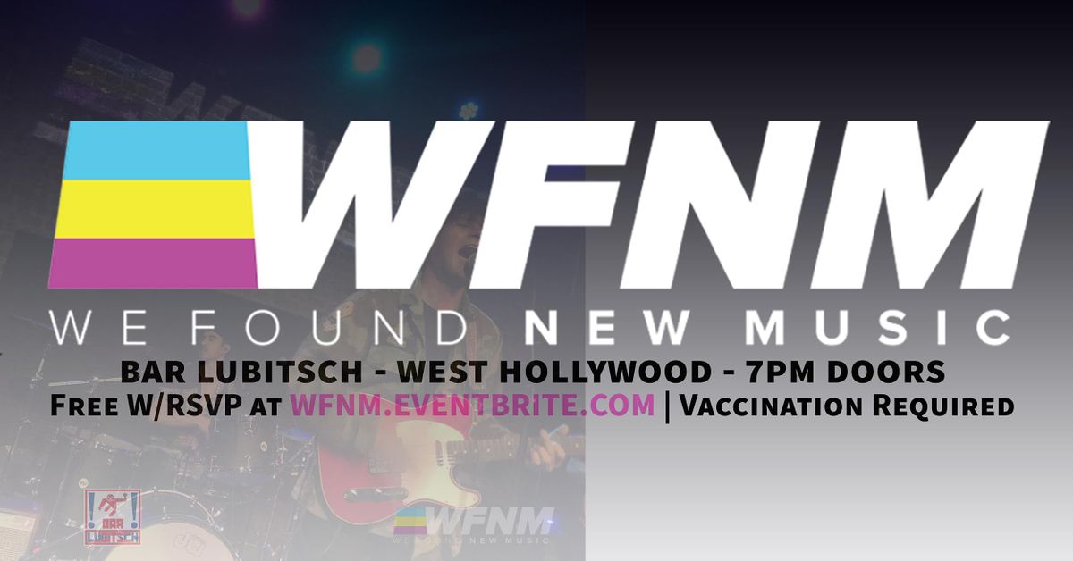 WFNM PRESENTS - NICK VYNER, HAPPYTREE, KATE THE DREAMER, SOPHIA ALEXA ...