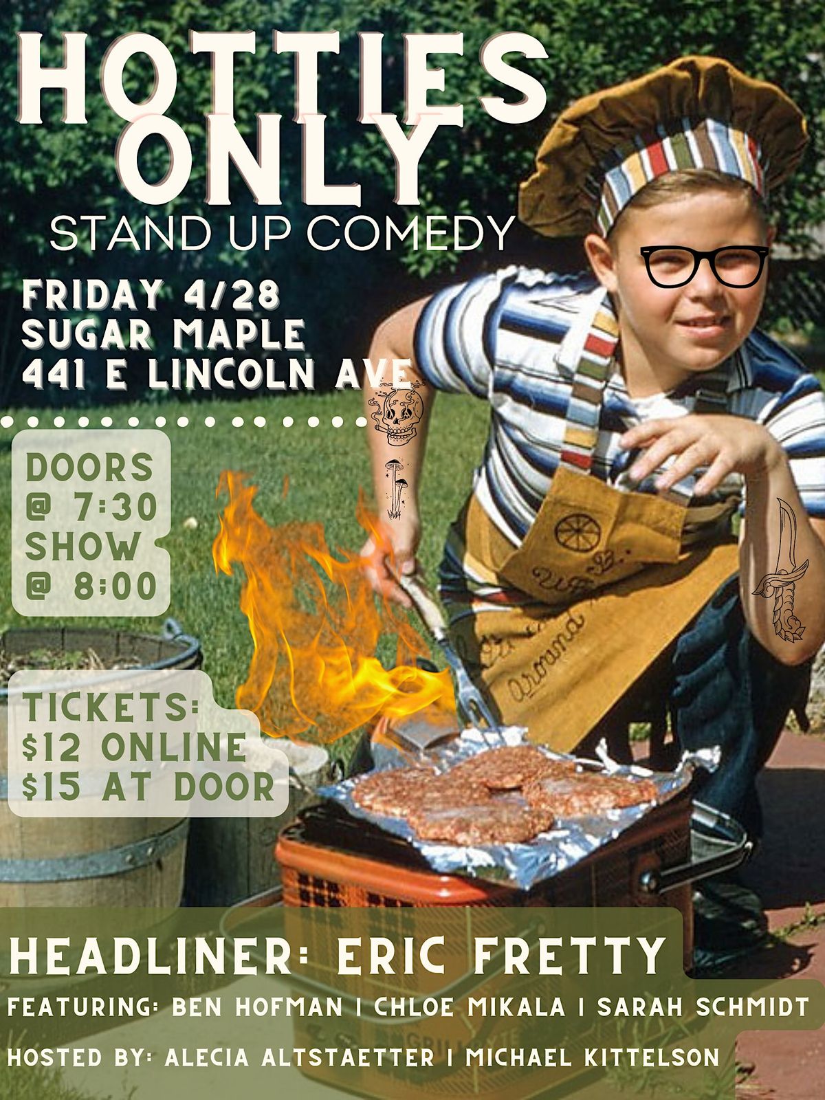 Hotties Only Standup Comedy: Eric Fretty at Sugar Maple, Sugar Maple ...