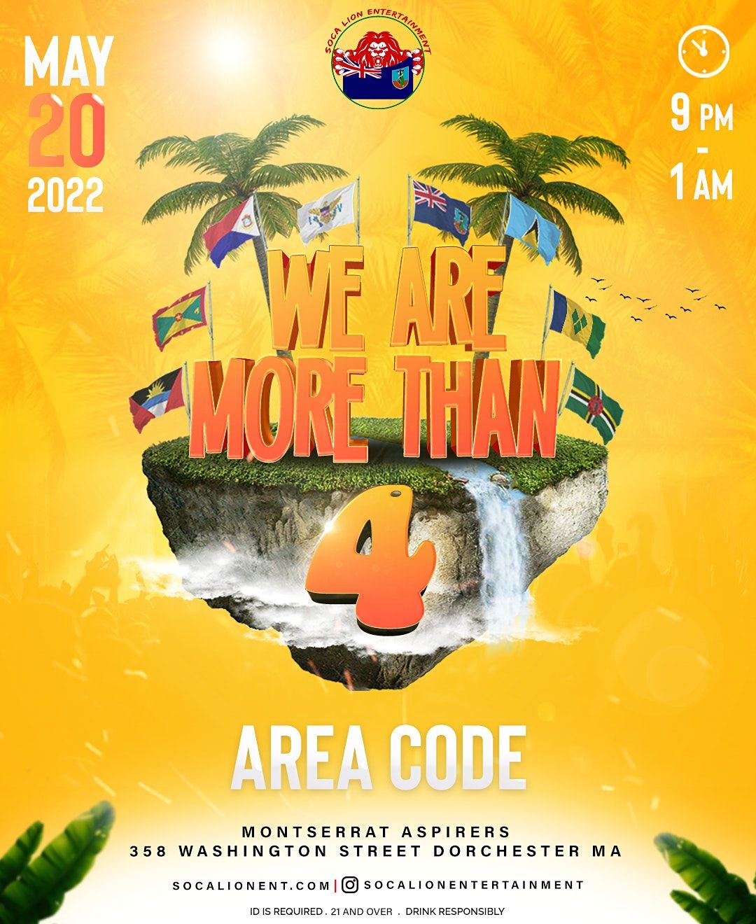 WE ARE MORE THAN 4 AREA CODE EDITION Montserrat Aspirers Inc we-are-more-than-4-area-code-edition-montserrat-aspirers-inc