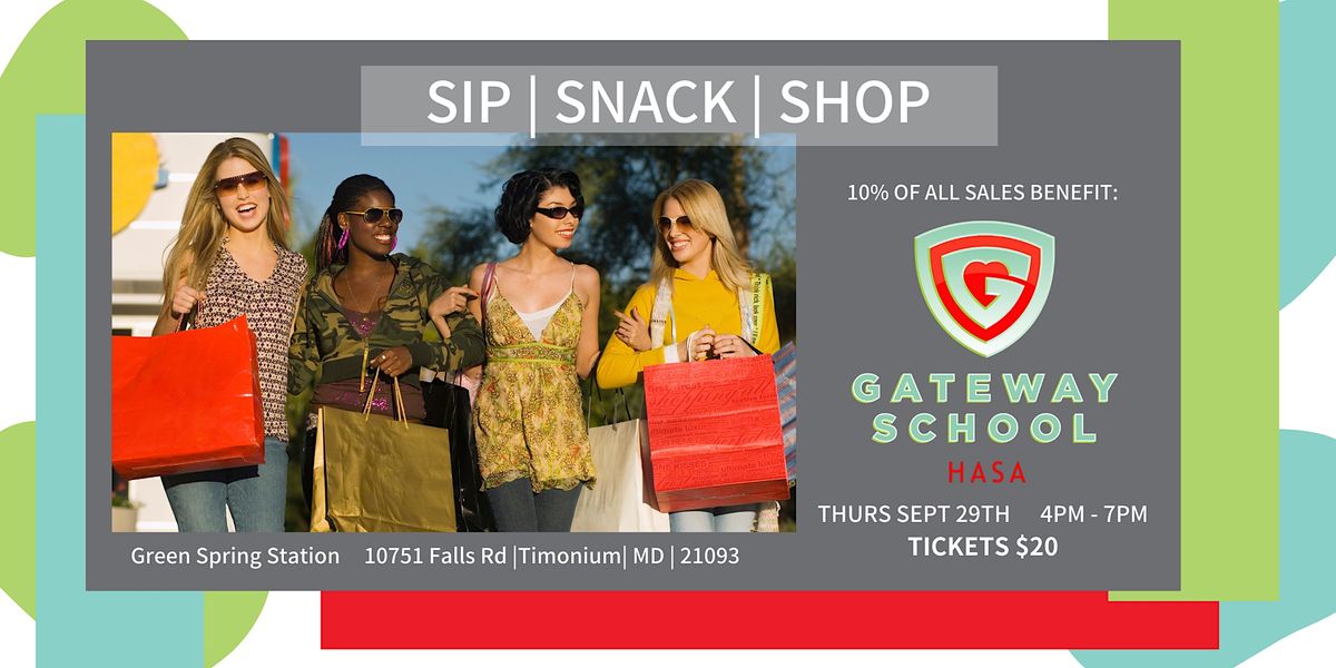Sip, Snack, and Shop, Green Spring Station, Timonium, 29 September 2022