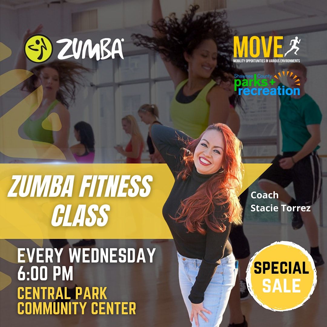 MOVEs Zumba Class: Stacie Torrez, Central Park Community Center, Topeka, 29 June 2022