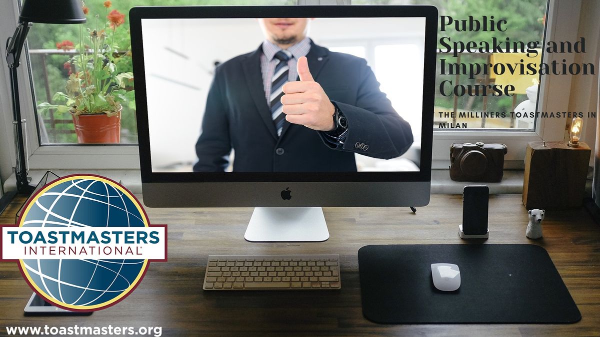 Public Speaking (in English) - Toastmasters The Milliners Club, Online ...