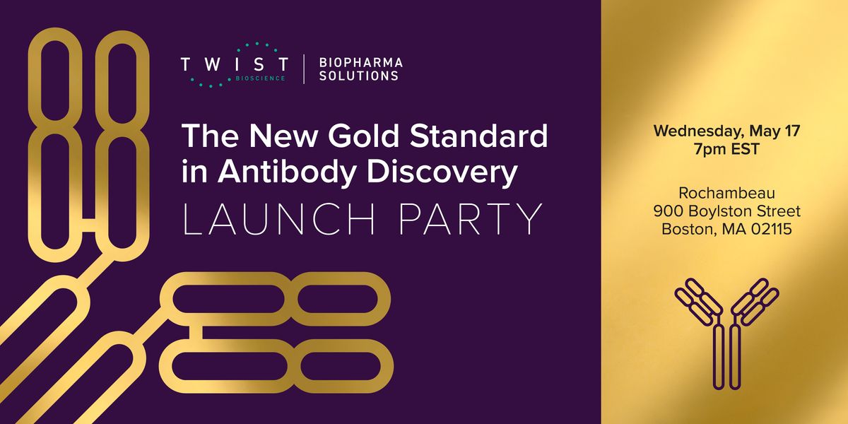 Twists Gold Standard in Antibody Discovery Launch Party, Rochambeau ...