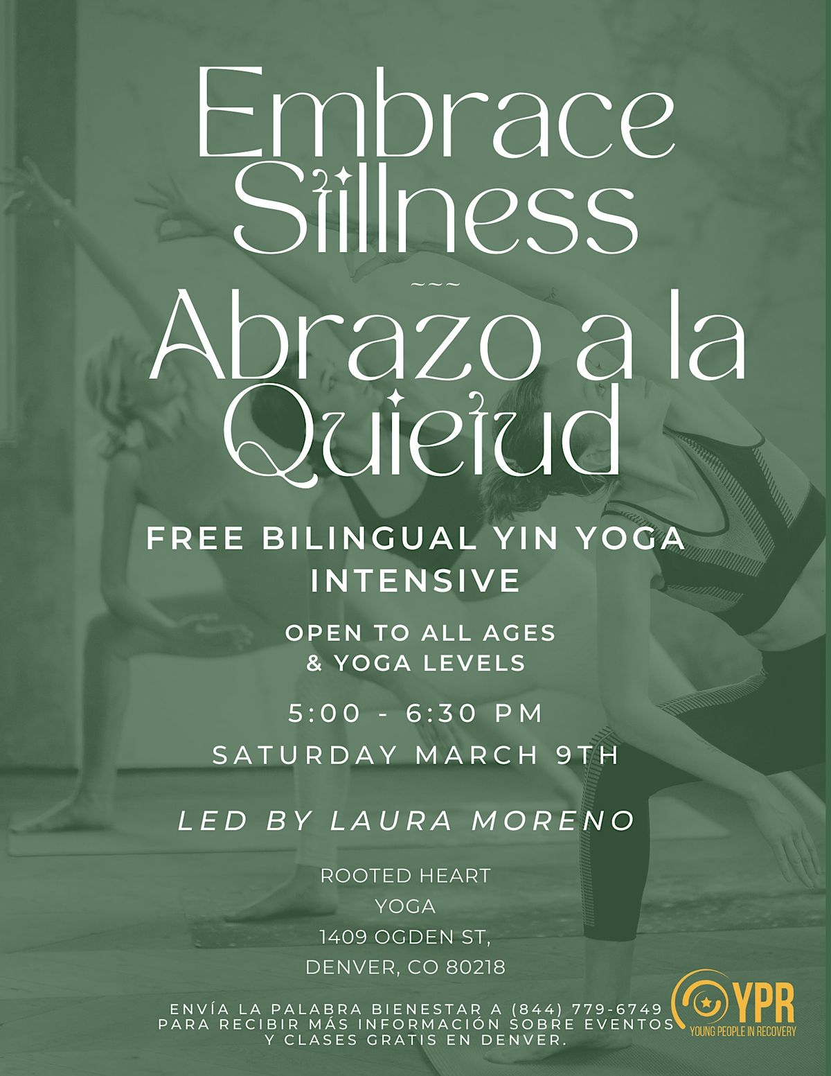 Embrace Stillness ~ Abrazo a la Quietud, Rooted Heart Yoga and Wellness ...