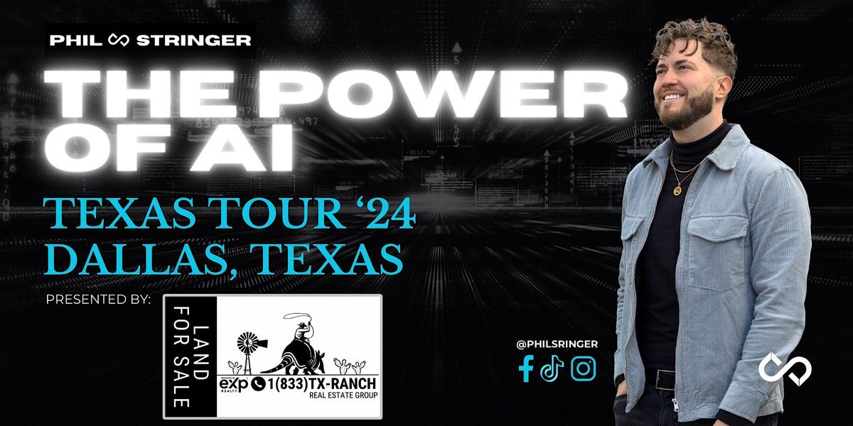 The Power of AI with Phil Stringer, Grapevine Convention Center, 1209 S ...