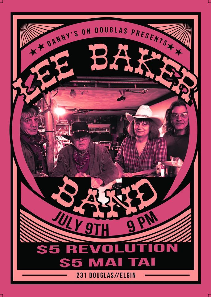 Lee Baker Band, Danny's On Douglas, Elgin, 9 July 2022