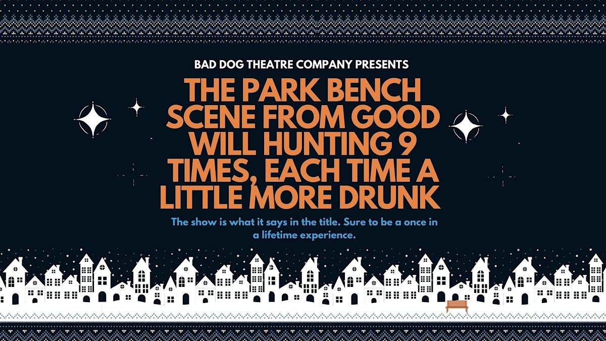 Comedy on Queen Street | The Park Bench Scene From Good Will Hunting ...