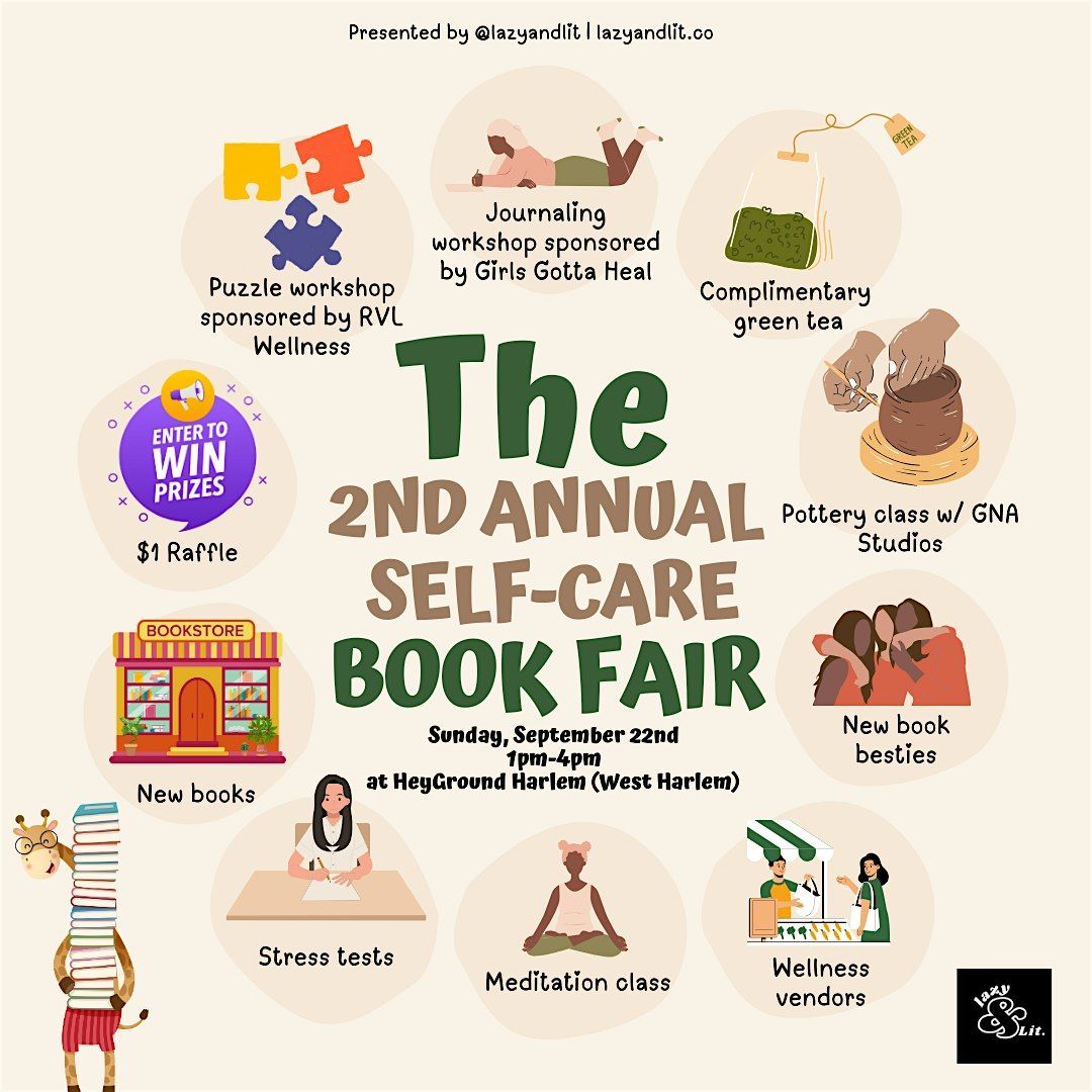 2nd Annual: The Self-Care Book Fair, Heyground Harlem by Communitas ...