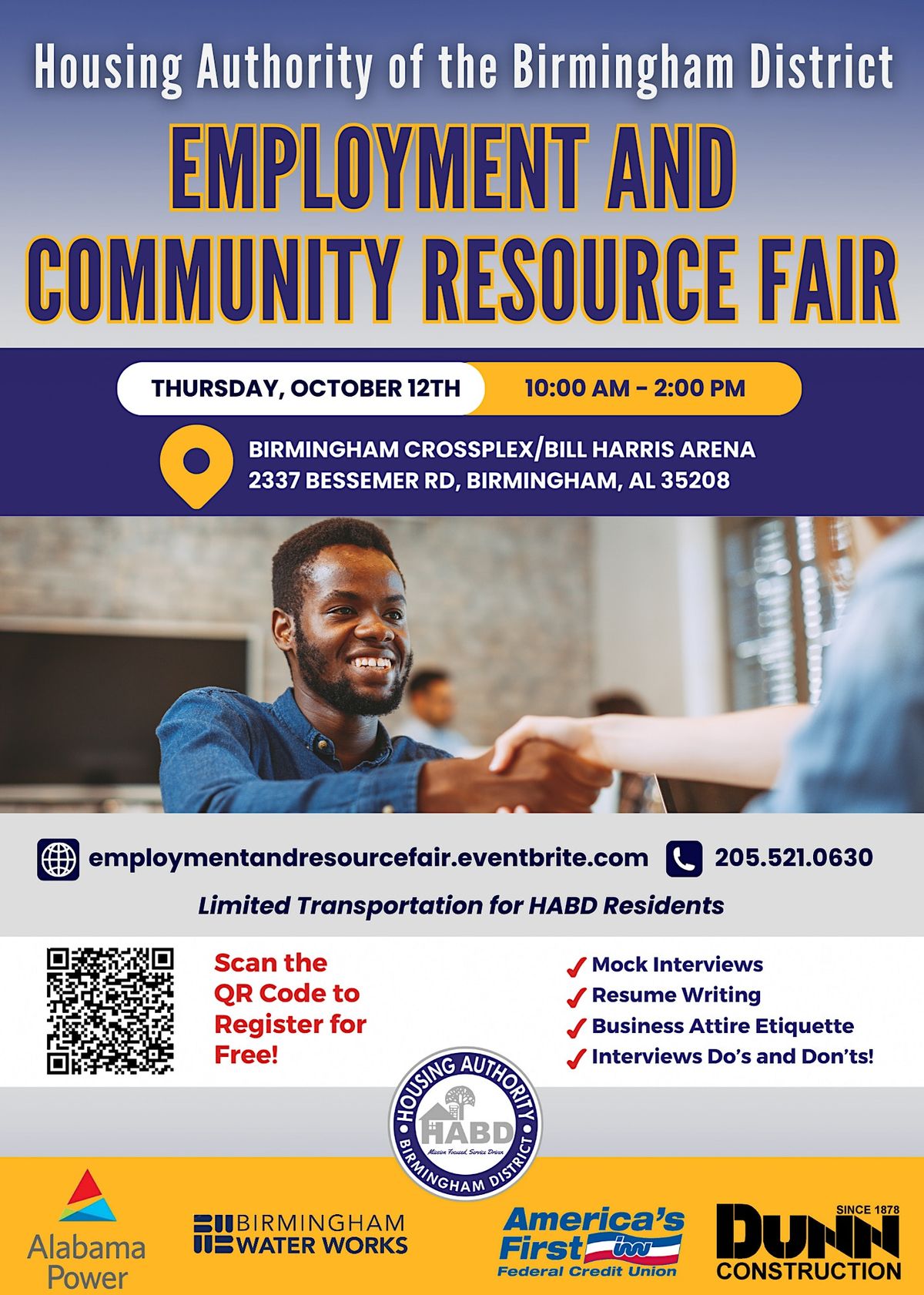 Employment and Community Resource Fair 2023, Bill Harris Arena ...