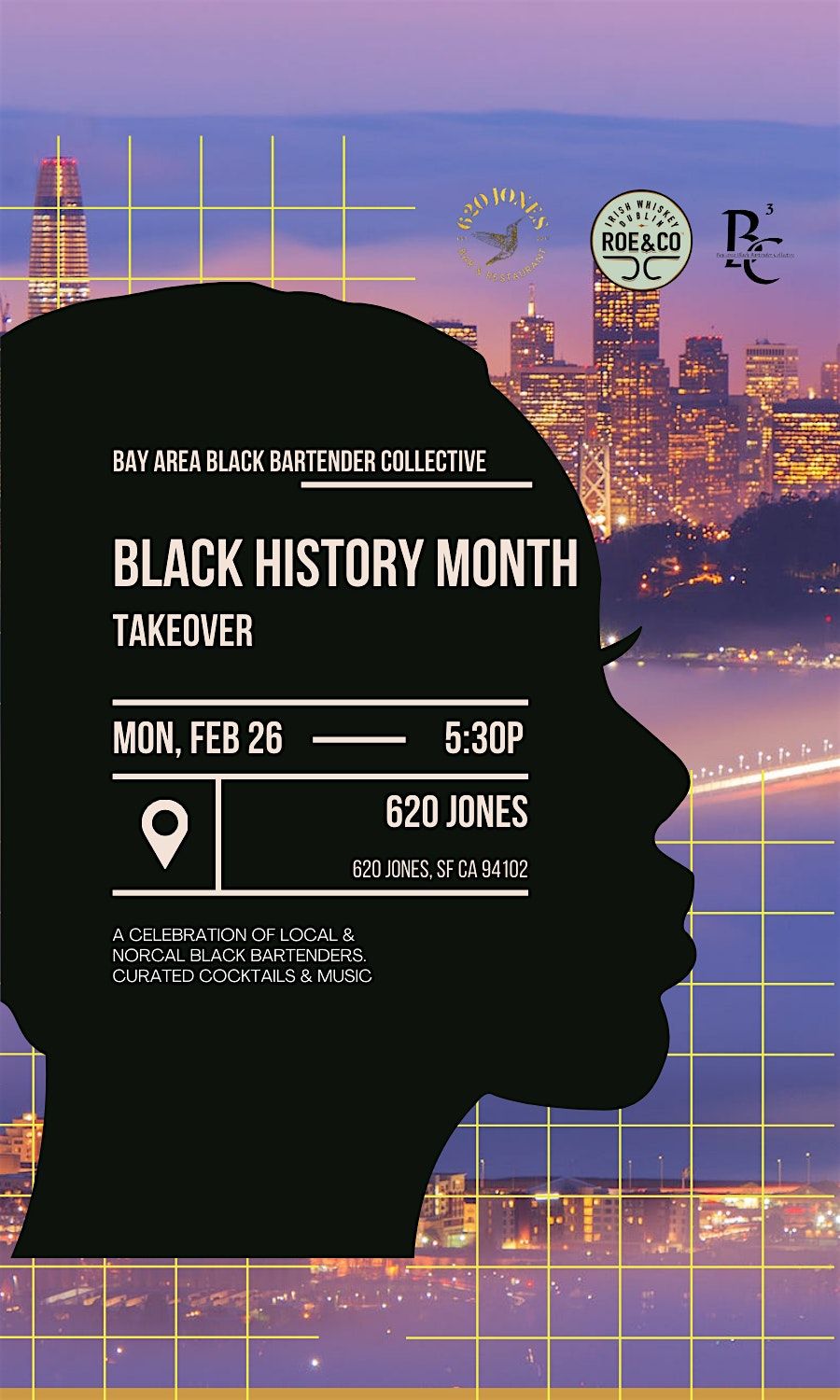 Black History Month Takeover - Bay Area Black Bartender Collective Pop ...