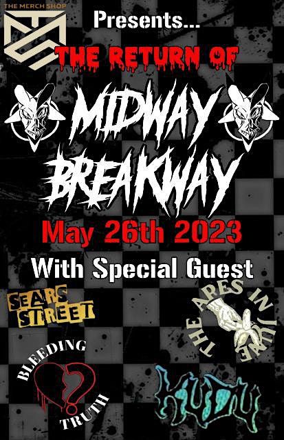 Midway Breakaway, Sears Street and more at The Rail Club!, The Rail ...