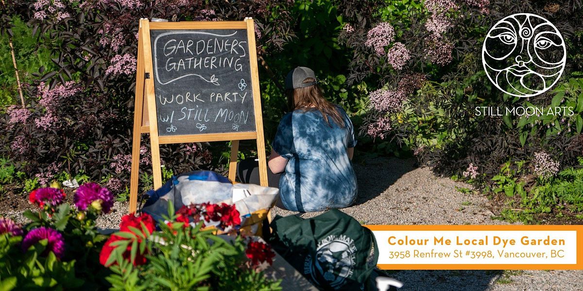 Series: Still Moon Colour Me Local Gardeners’ Gatherings, Colour Me Local Dye Garden, Vancouver ...