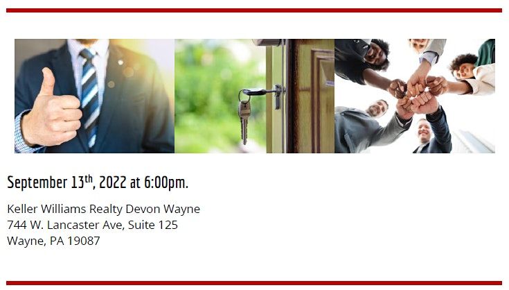 Keller Williams Devon Wayne Career Night Sept 2022, Keller Williams ...