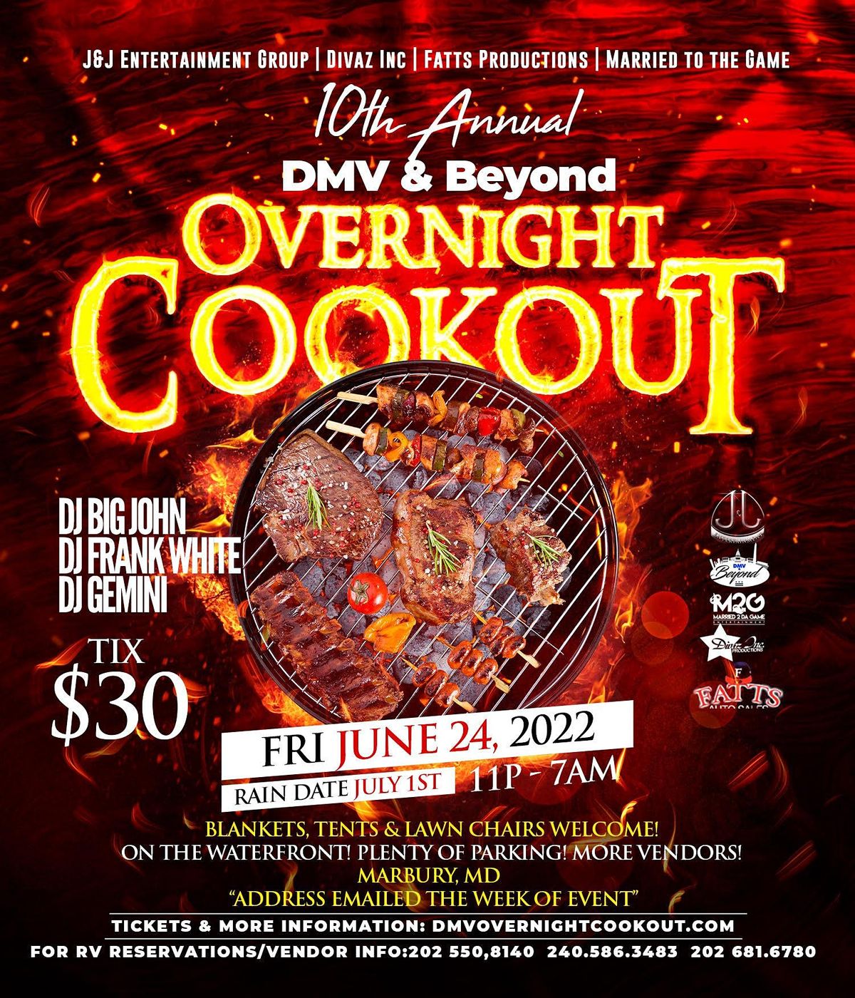 DMV Overnight Cookout: Spinning hits from the 90s, 2000s, and Beyond ...
