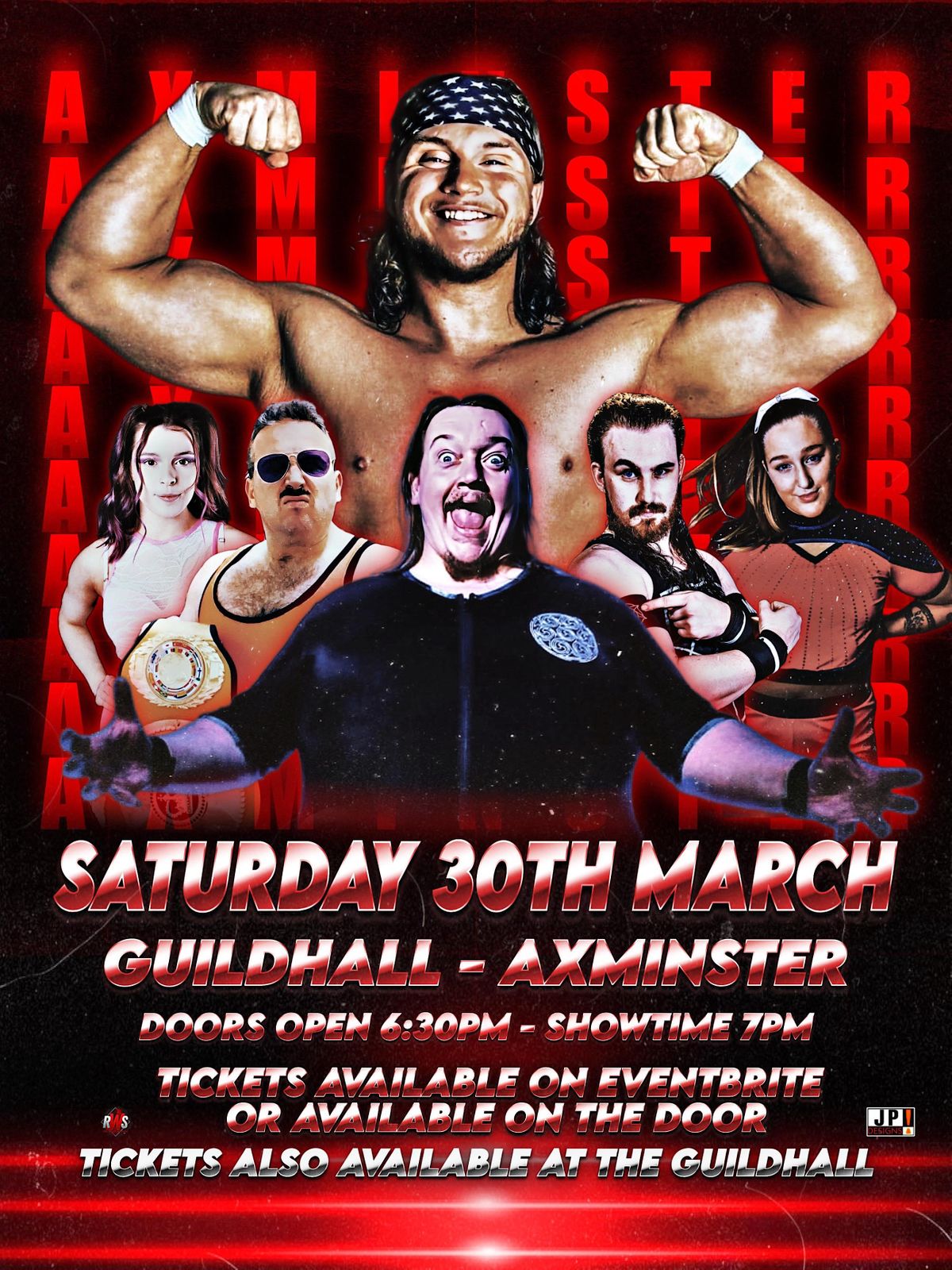 RWS Wrestling Ring Wars 2024, Whisty Hall, Radstock, 6 April 2024