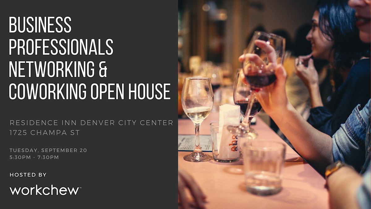 Denver Chat & Chew hosted by WorkChew, Residence Inn Denver City Center ...