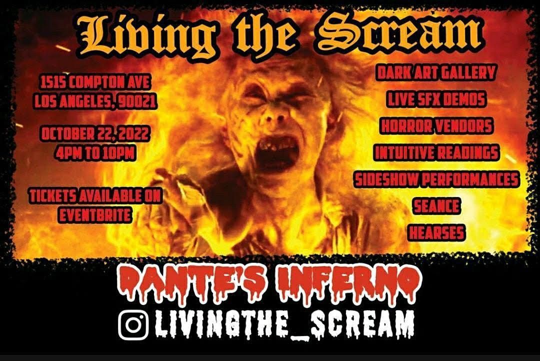 Living The Scream (Dantes Inferno), LOFT 1923, Los Angeles, 22 October 2022