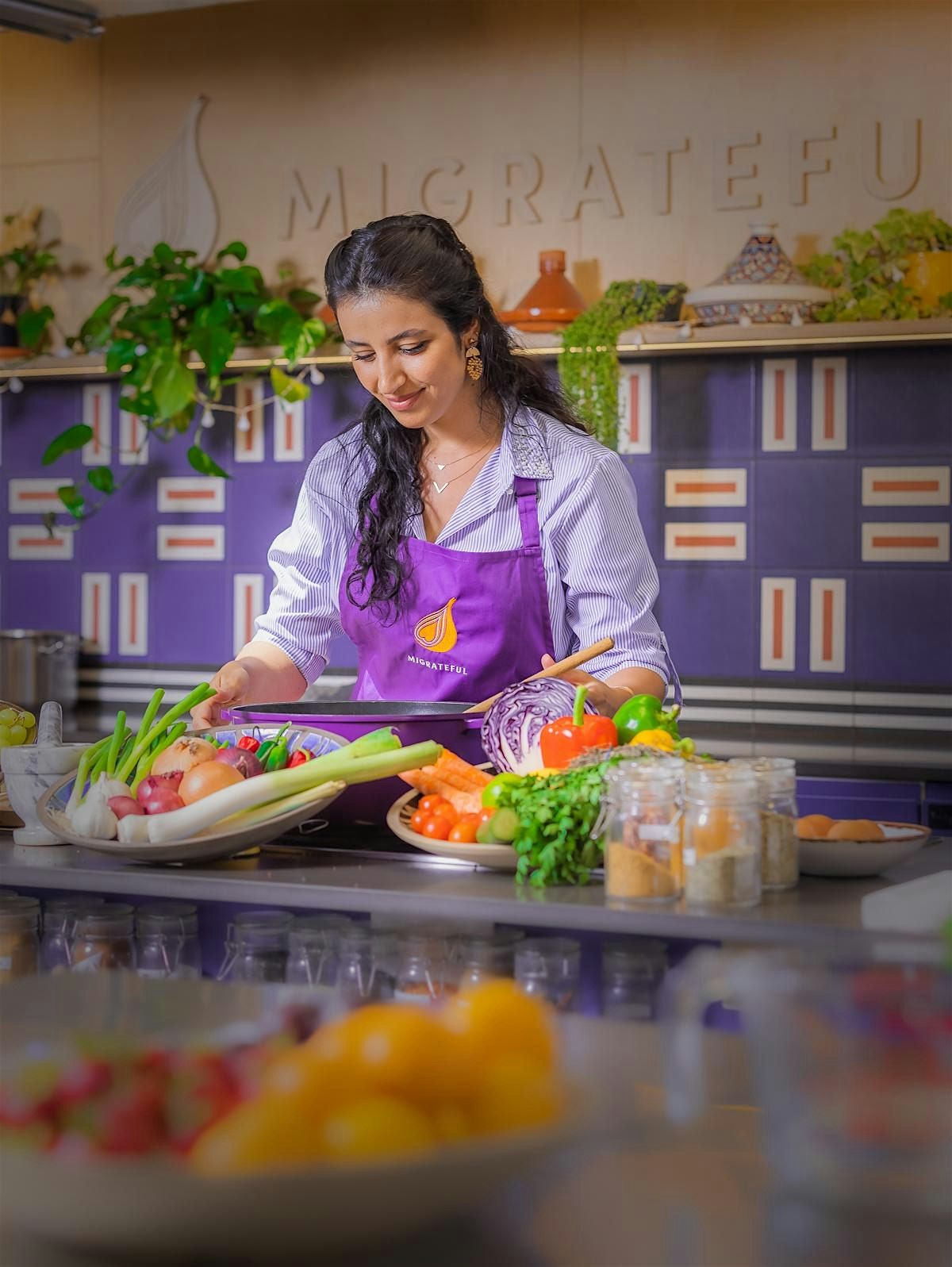 Cookery Class with Fatima | LONDON | Cookery School, Appleby Blue ...