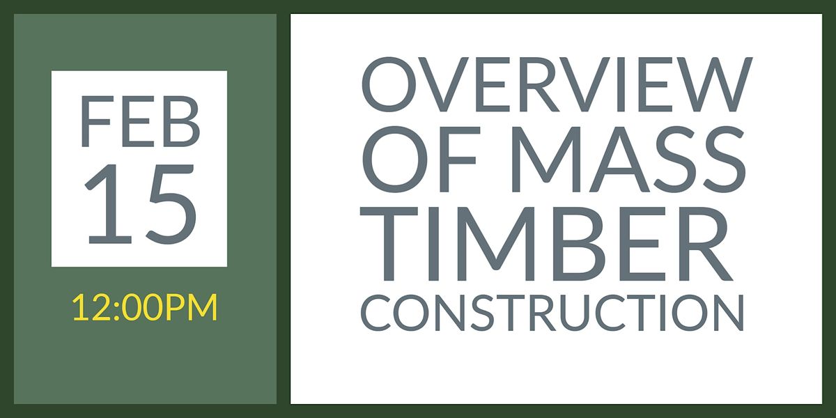 Overview of Mass Timber Construction, Milestone Tavern, San Luis Obispo ...