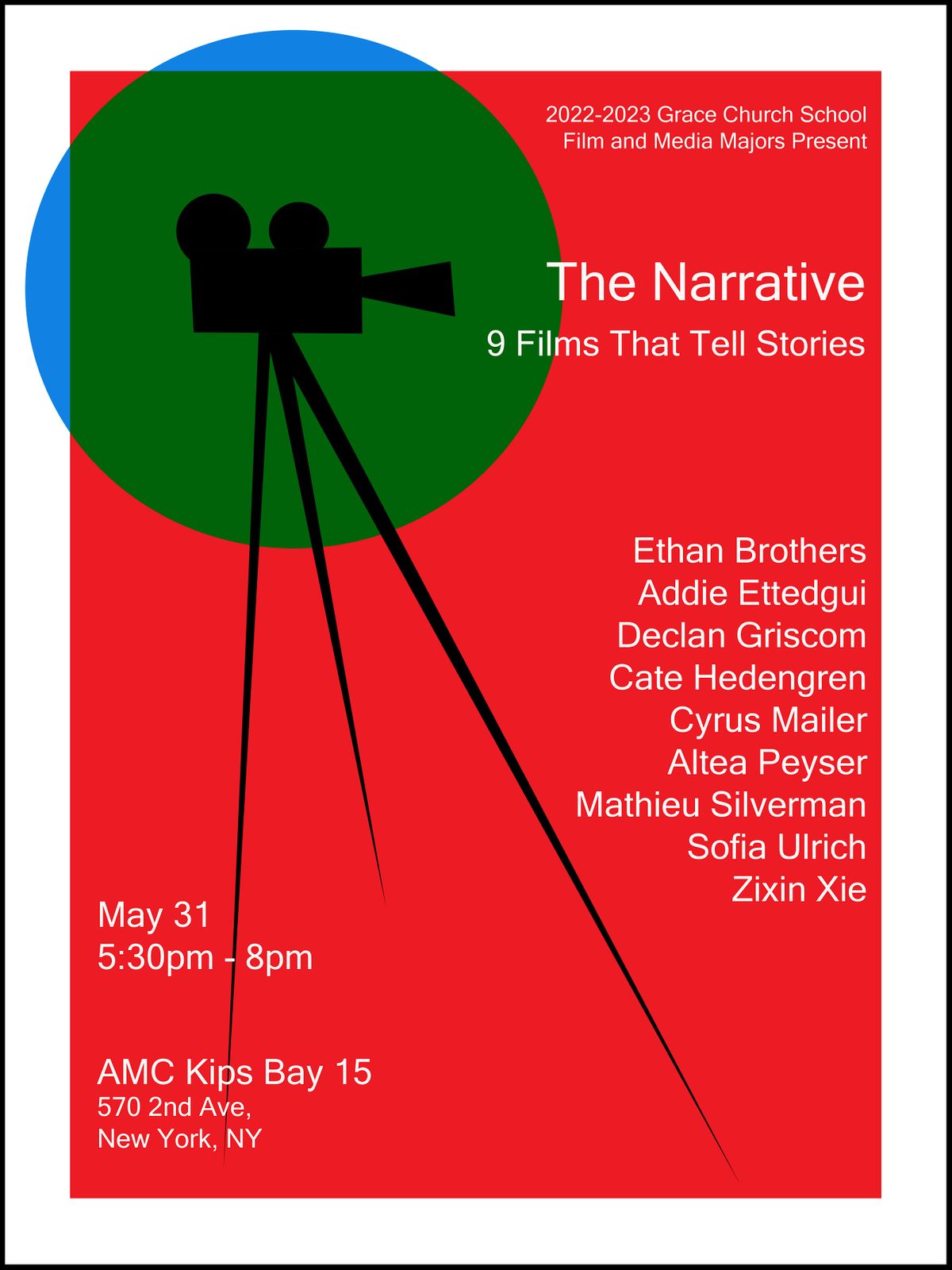 The Narrative - The 2022-2023 Film and Media Majors Final Screening ...