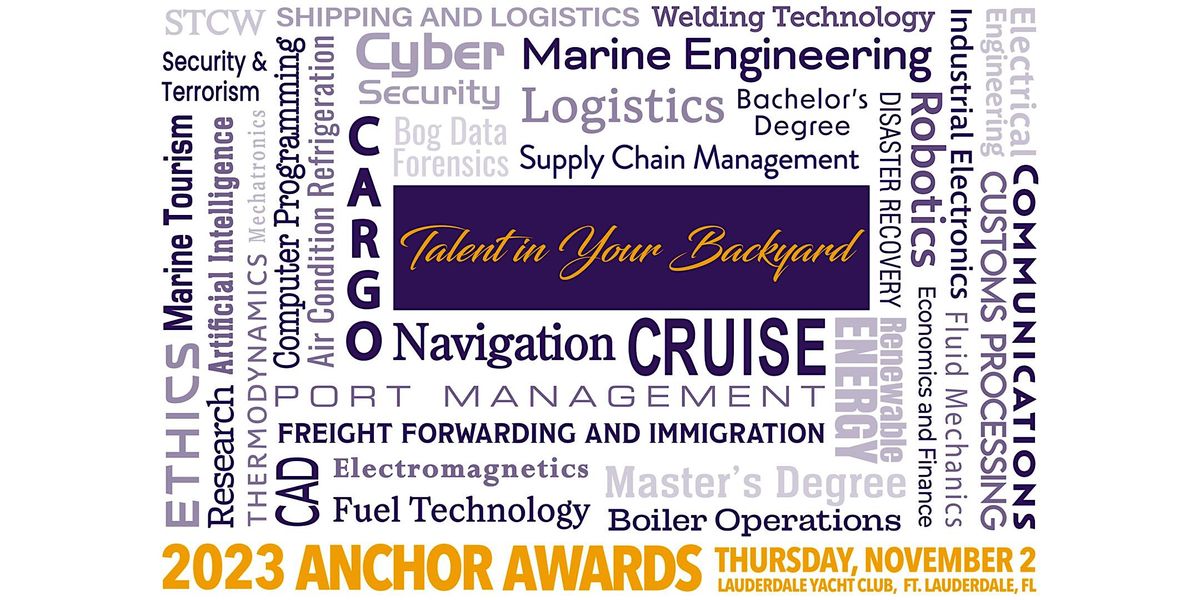 2023 ANCHOR AWARDS DINNER, Lauderdale Yacht Club, Fort Lauderdale, 2 ...