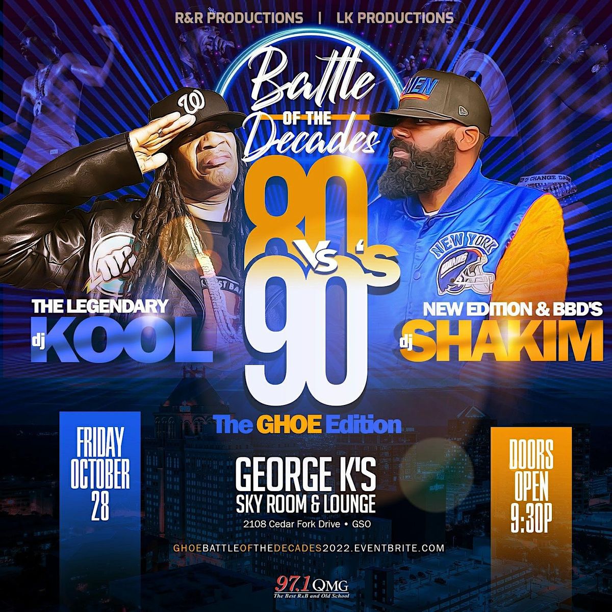 The Official Battle Of The Decades 80s vs 90s GHOE Edit. 2022, George K ...
