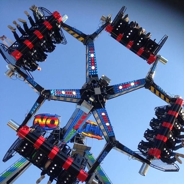 Funderworld Theme Park, Durdham Downs, Bristol, 8 April to 2 May