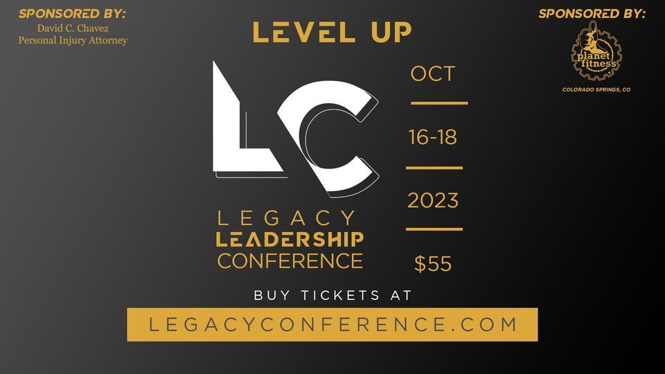 Legacy Leadership Conference, Legacy Church, Albuquerque, 16 October to ...