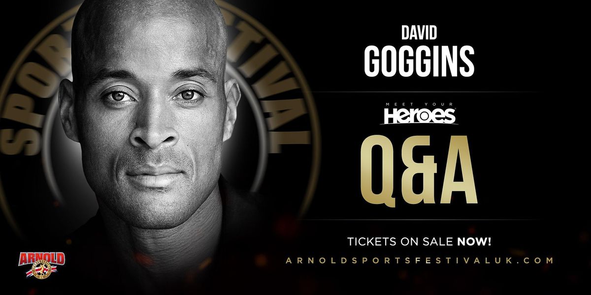 David Goggins (Meet Your Heroes) HALL 7- NEC BIRMINGHAM, HALL 7- (MEET ...