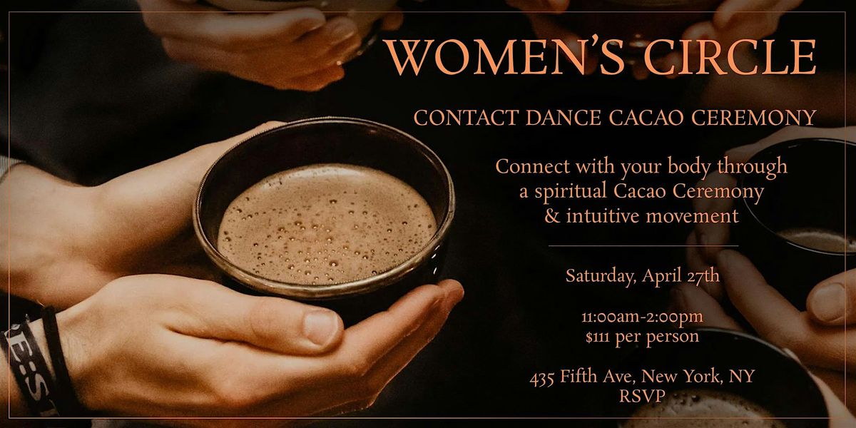 Contact Dance Cacao Ceremony, 435 5th Ave, New York, 27 April 2024