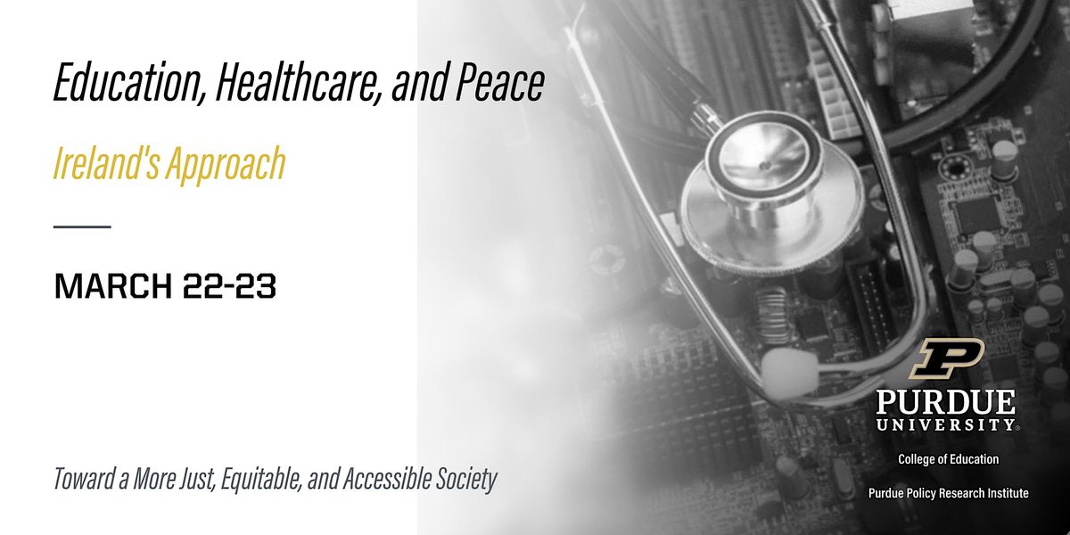 Education, Healthcare, and Peace: Irelands Approach, Shively Club at ...