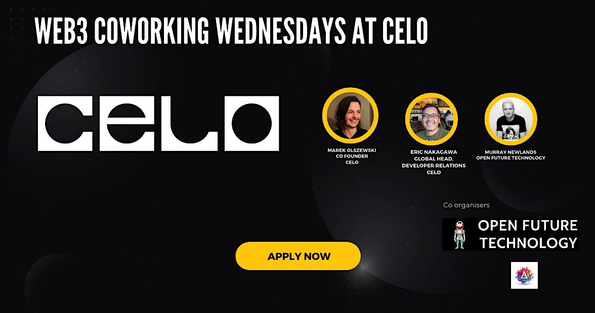 Web3 Coworking Wednesdays at Celo, 500 Treat Ave, San Francisco, 16 August 2023