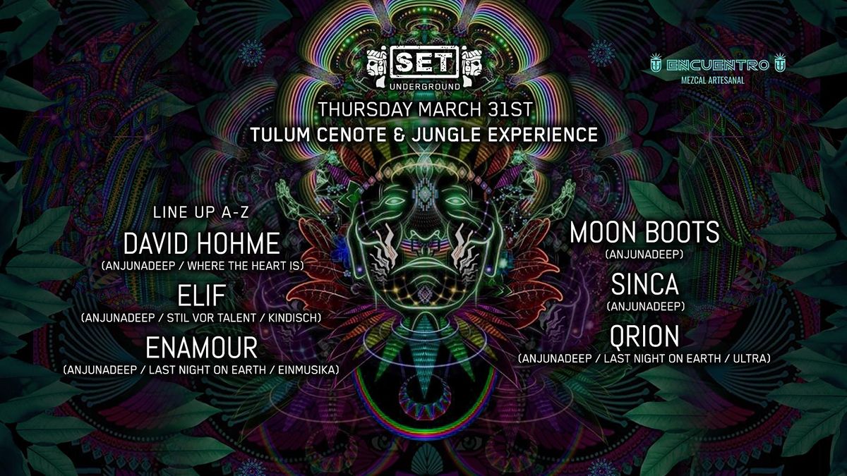 SET Undergrounds Tulum Cenote Jungle Experience with David Hohme ...