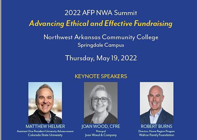2022 AFP NWA Educational Summit, NorthWest Arkansas Community College ...
