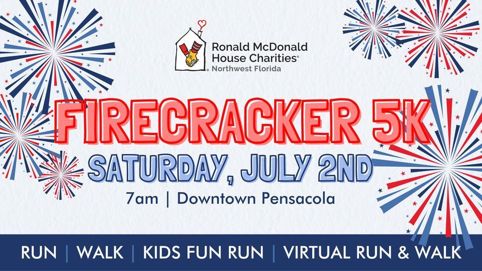 RMH Firecracker 5k 2022, Seville Quarter, Pensacola, 2 July 2022