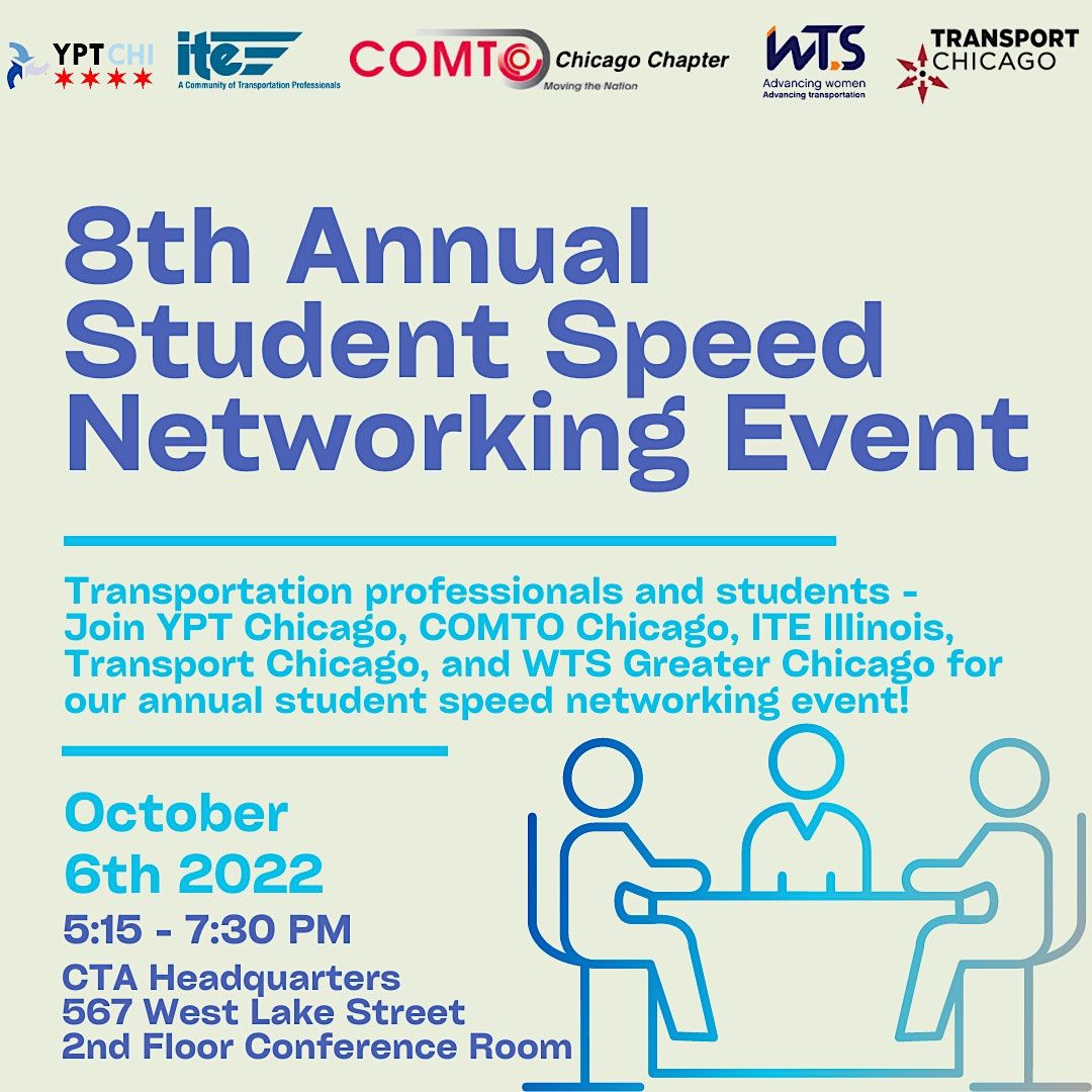 8th Annual Speed Networking Event - 2022, Chicago Transit Authority, 6 ...