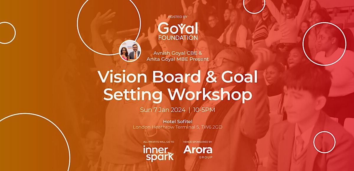 Vision Board and Goal Setting Workshop 2024, Hotel Sofitel London ...
