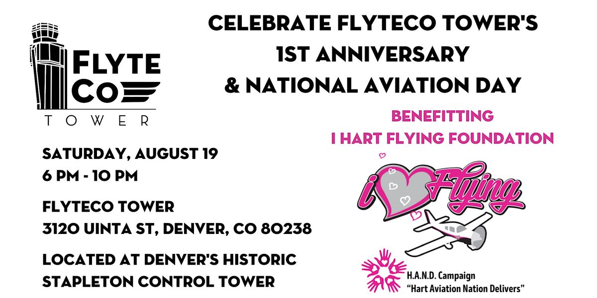 FlyteCo Towers 1st Anniversary Party benefitting I Hart Flying ...