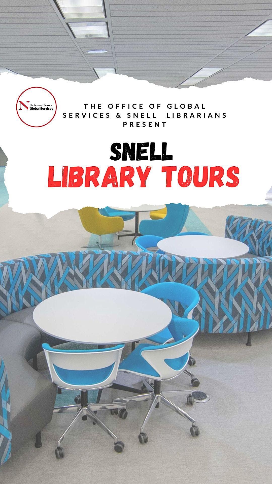 Library Tours for International Graduate Students, Snell Library ...