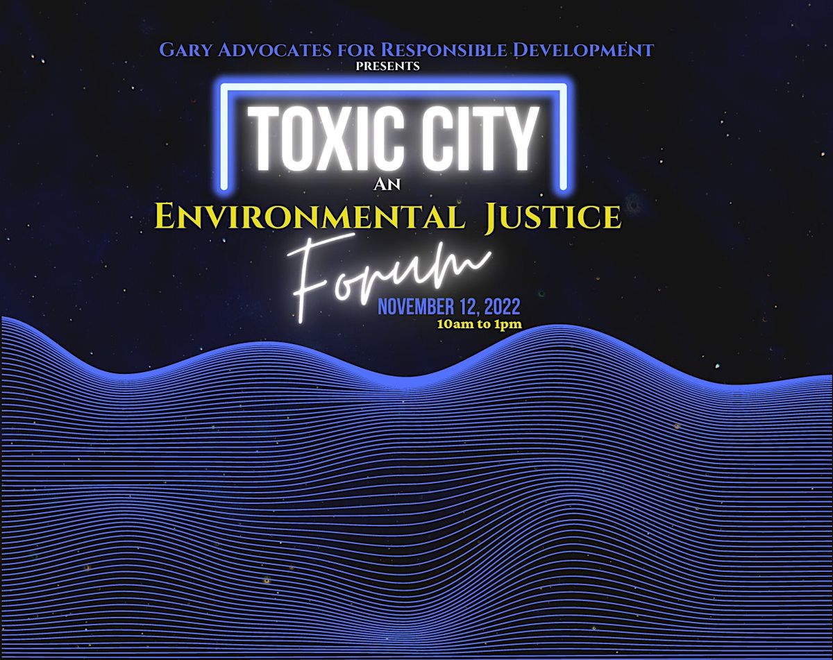 Toxic City: An Environmental Justice Forum, Gary Public Library, 12 ...