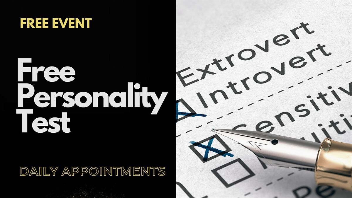 Discover Your True Self: Free Personality Test and Consultation ...