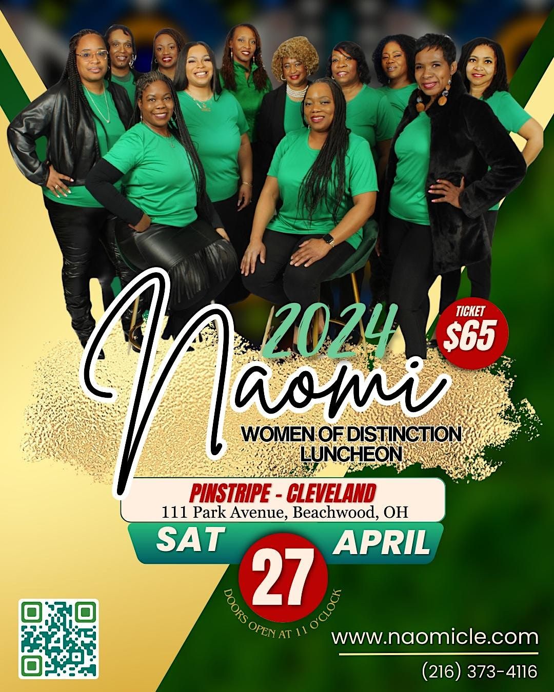 Naomi 2024 Women of Distinction Luncheon, Pinstripes, Park Avenue, Beachwood, OH, USA, 27 April 2024