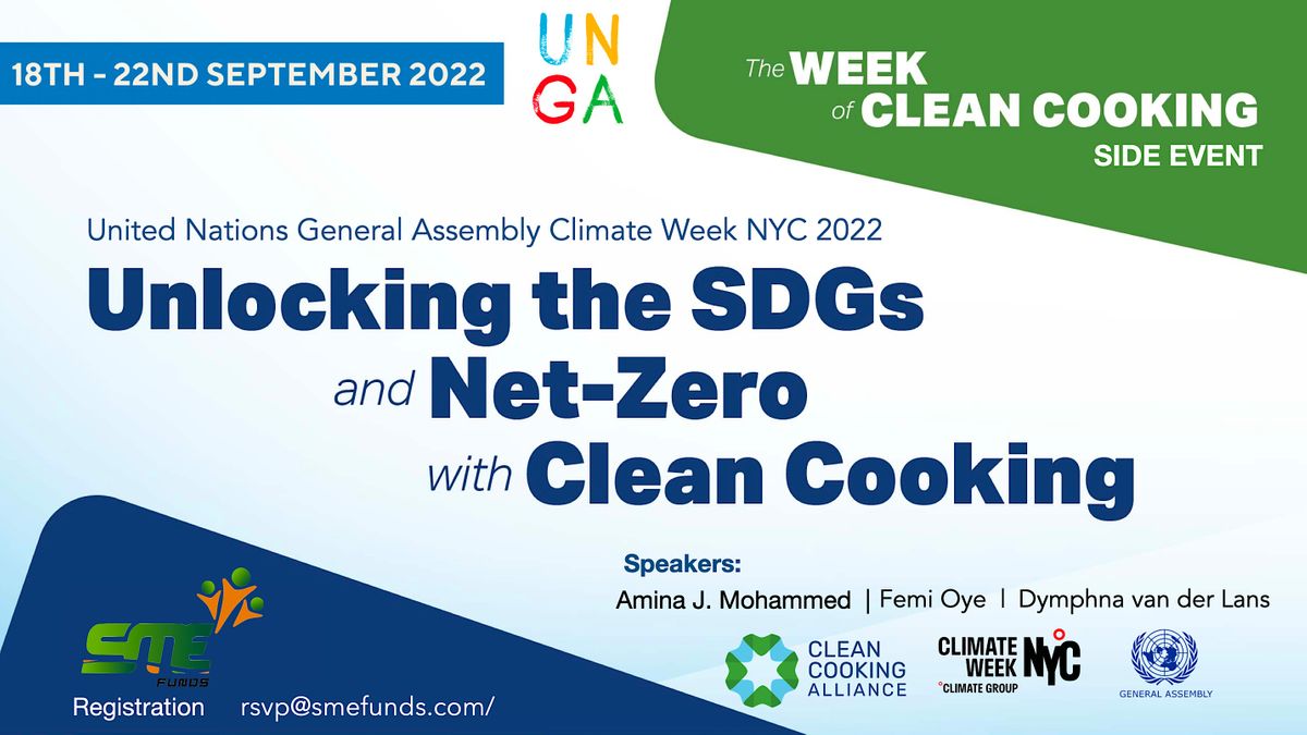 Unlocking the SDGs for Clean Cooking, United Nations Headquarters, New ...