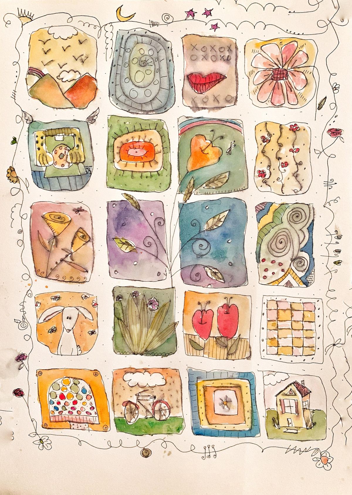 Class 5. Wild Abandon Sketching, Watercolor, and Creativity | Jill Badonsky, Athenaeum Music ...