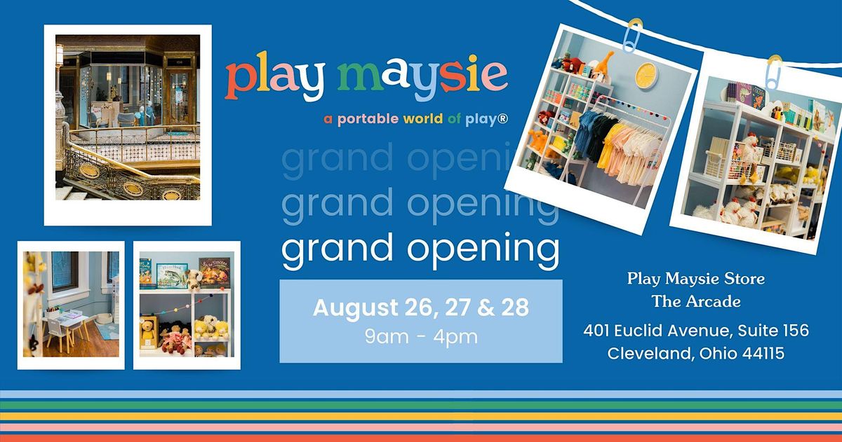Play Maysie Grand Opening in Thomas Edisons Storefront!, 401 Euclid Ave ...