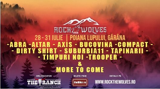 Rock the wolves 2022 - Poiana Lupului , Garana, Gărâna, La Scena ...