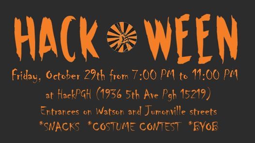 Hack-o-ween 2021!, HackPittsburgh, 29 October 2021