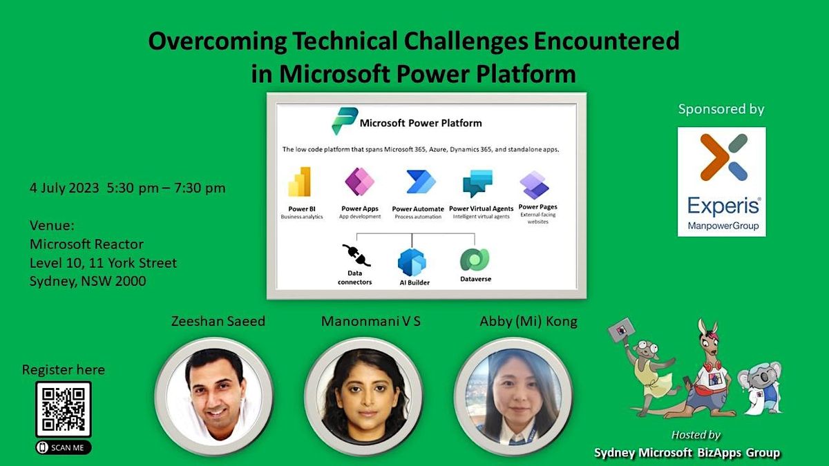 Overcoming Technical Challenges Encountered in Microsoft Power Platform, Microsoft Reactor ...