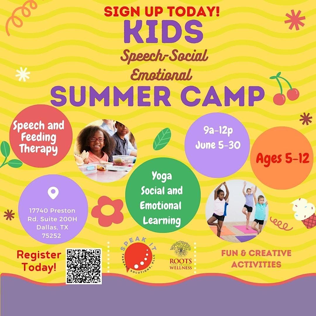 Speak and Flow Summer Camp, Speak and Flow, Dallas, 5 June to 30 June